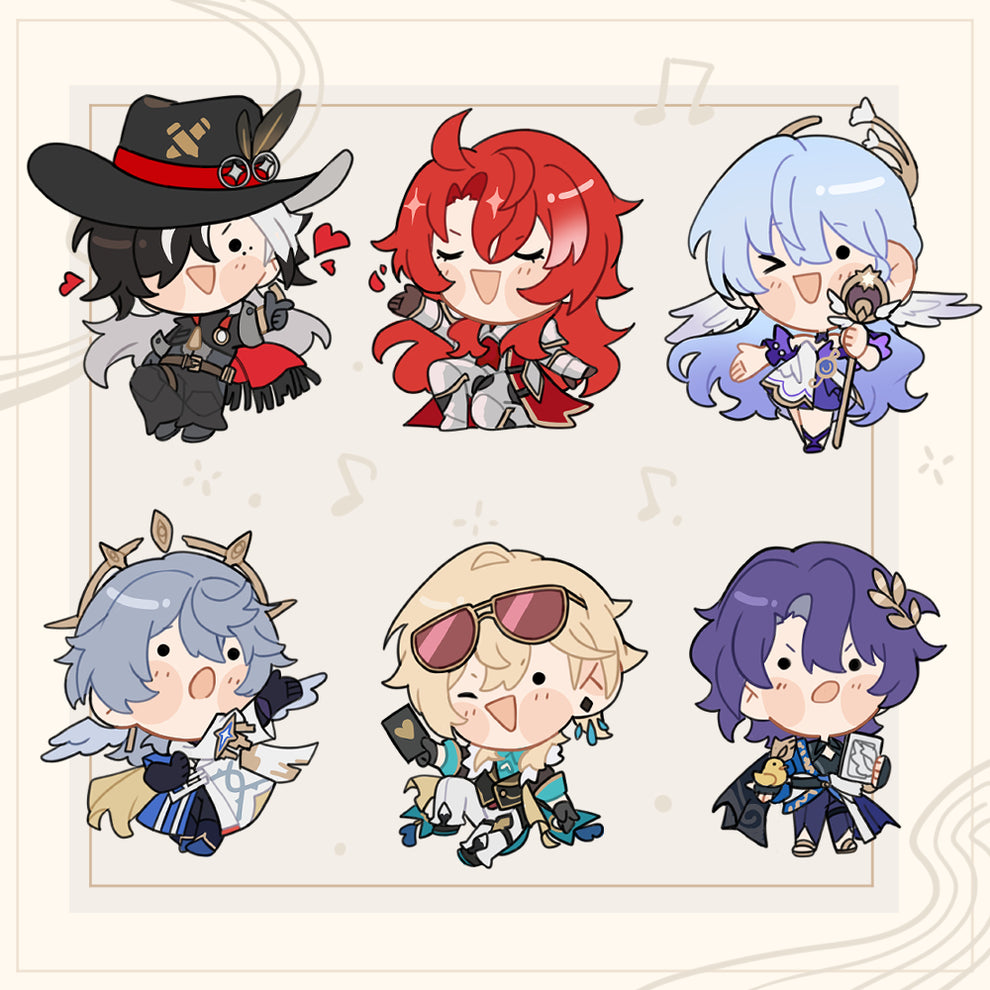 [STOCK] HSR Penacony stickers – dekoblossomart